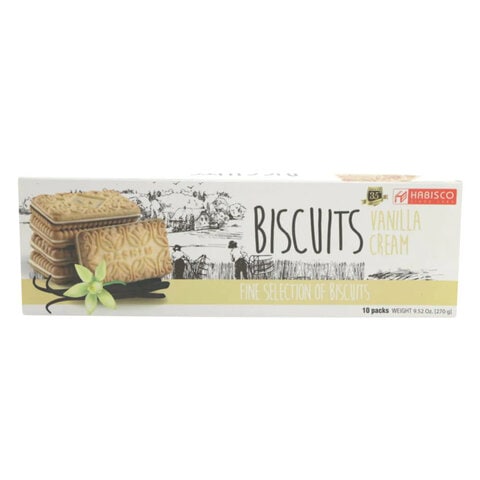 Habisco Vanilla Cream Biscuit 270g price in Kuwait | Carrefour Kuwait ...