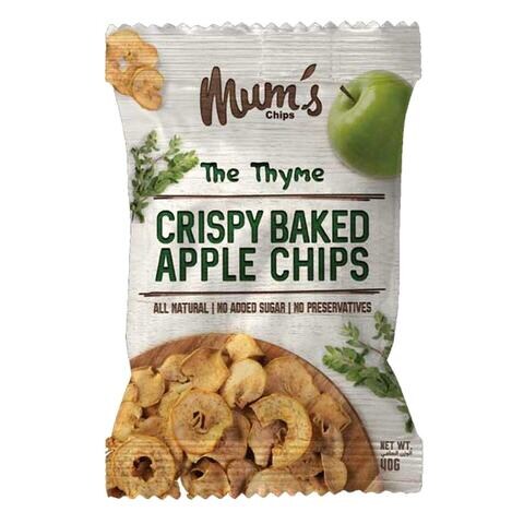 Mums Chips The Thyme Crispy Baked Apple Chips 40g price in UAE ...