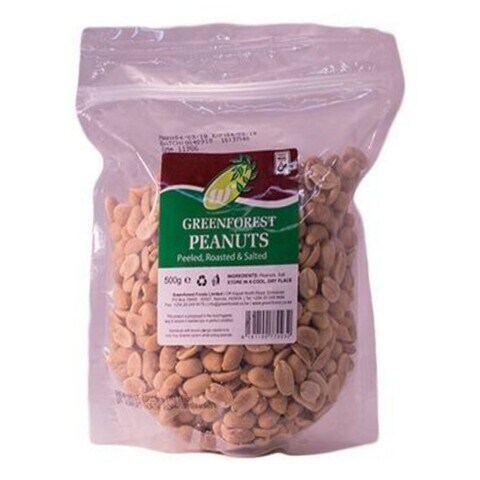 Buy Green Forest Roasted And Salted Peeled Peanuts 500g Online ...
