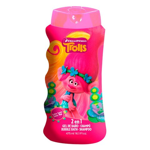 Buy Disney Trolls Bubble Bath And Shampoo 475ml Online - Carrefour Kenya