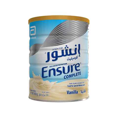 Ensure Complete Vanilla Flavoured Balanced Nutrition Drink 850g price ...