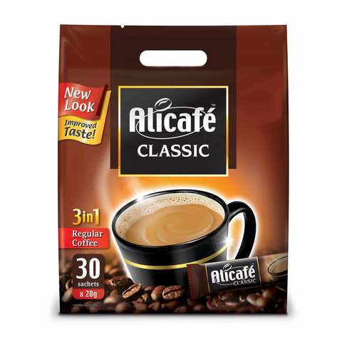 Alicafe Classic 3-In-1 Instant Coffee 20g Pack of 30 price in UAE ...