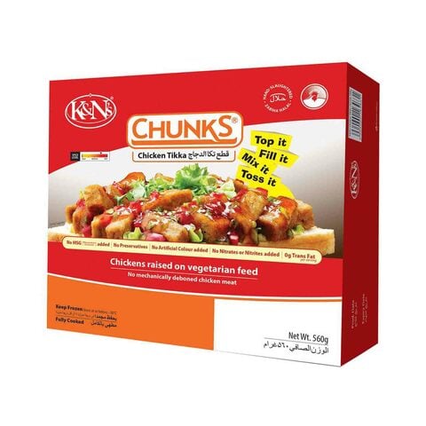 KNs Chicken Tikka Chunks 560g price in UAE | Carrefour UAE ...