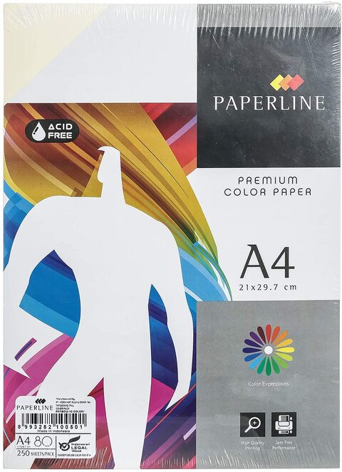 Buy Generic Paperline Rainbow A4 Photo Copy Paper Pad Online - Shop ...