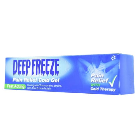 Buy Mentholatum Deep Freeze Fast Acting Pain Relief Cold Gel 100g ...