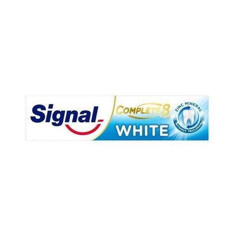 SIGNAL COMPLETE 8 ACTIONS TOOTHPASTE WHITE 18H PROTECTION 100ML price ...