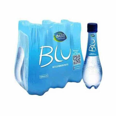 Blu Sparkling Water 500ml Pack of 6 price in UAE | Carrefour UAE ...