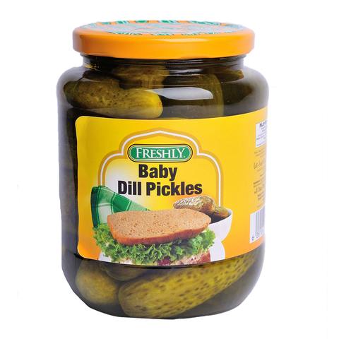Freshly Baby Dill Pickles 740g price in Saudi Arabia | Carrefour Saudi ...