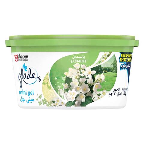 Glade Jasmine Mini Gel Air Freshener - 70gm price in Kuwait | Carrefour ...