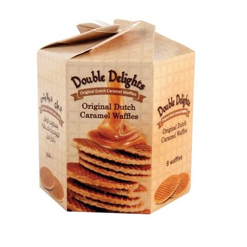 Double Delights Original Dutch Caramel Waffles 252g price in UAE ...