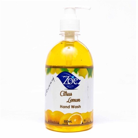 Buy Zoe Handwash Citrus Lemon 500Ml Online - Carrefour Kenya