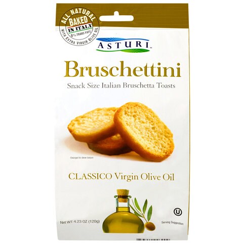 Asturi Bruschettini Classico Virgin Olive Oil Toasts 120g price in UAE ...