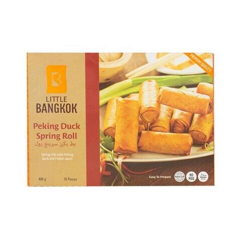 Little Bangkok Peking Duck Spring Rolls 400g price in UAE | Carrefour ...