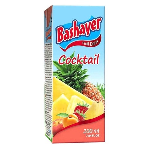 Buy Bashayer Cocktail Juice - 200ml Online - Shop Beverages on Carrefour Egypt