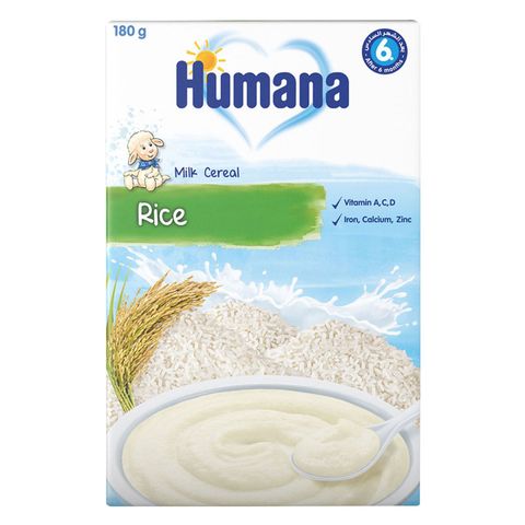 Humana Rice Infant Milk Cereal 180g price in UAE | Carrefour UAE ...