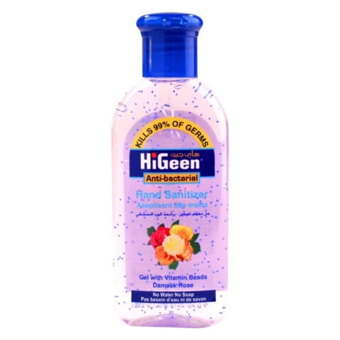 HIGEEN HAND SANITIZER GEL DAMASK ROSE 110ML price in Kuwait | Carrefour ...