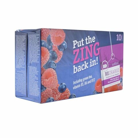SunBlast Recharge Blueberry Raspberry Vitamin Water 200ml x10 price in ...