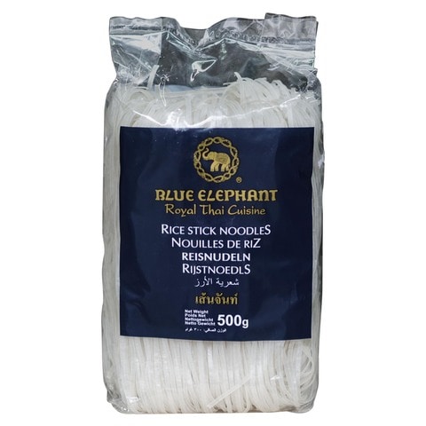 Blue Elephant Rice Stick Noodles 500g price in UAE | Carrefour UAE ...