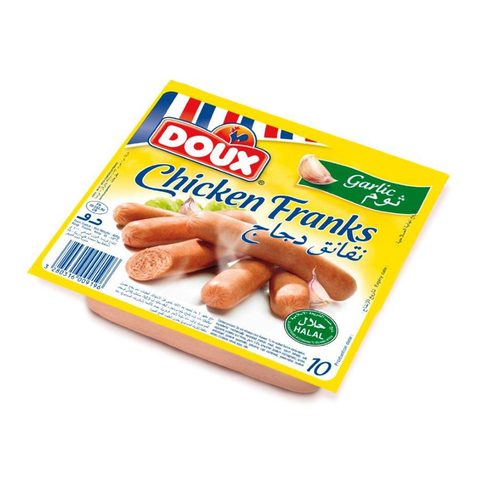 Doux Garlic Chicken Frank 400 g price in Saudi Arabia | Carrefour Saudi ...
