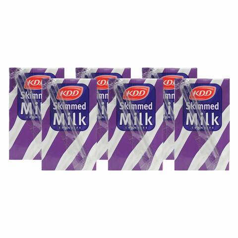 KDD Skimmed Milk 250ml x 6 Pieces price in Kuwait | Carrefour Kuwait ...