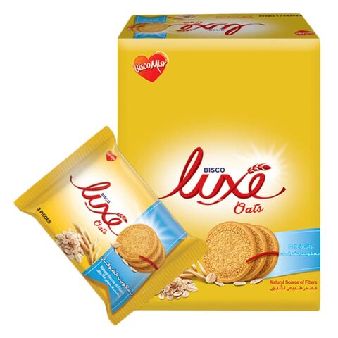 Luxe Oat Biscuits - 12 Pieces - 3 Count price in Egypt | Carrefour ...