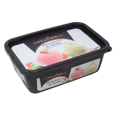 Buy Creambell Strawberry And Vanilla Ice Cream 1L Online - Carrefour Kenya