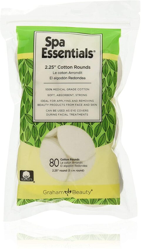 Spa Essentials Graham Professional Products Cotton Rounds price in UAE ...