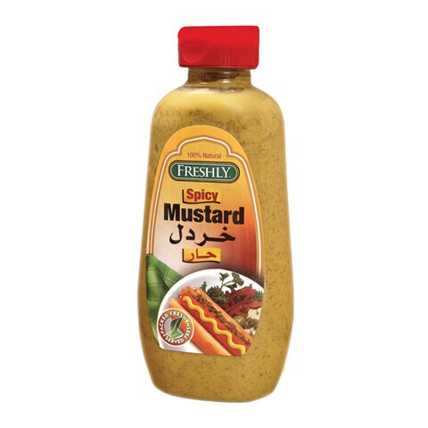 Freshly Spicy Brown Mustard 340g price in Saudi Arabia | Carrefour ...