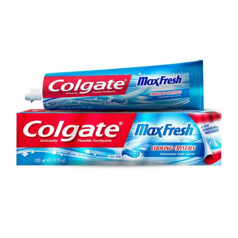 Colgate maxfresh cool mint cooling crystals toothpaste 100 ml price in ...