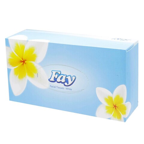 Buy Fay Facial Tissue White 140S Online - Carrefour Kenya