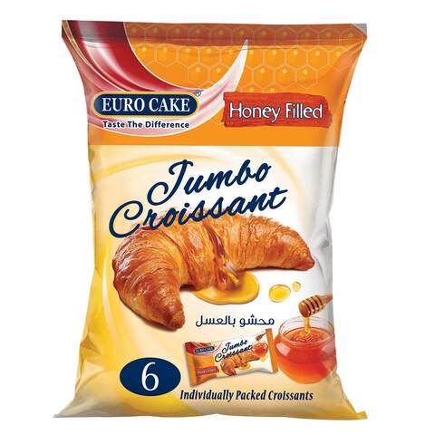Buy Euro Cake Honey Filled Jumbo Croissant 50g Pack of 6 Online - Shop ...