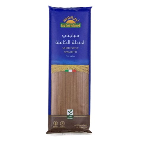Natureland Whole Spelt Spaghetti 500g price in Kuwait | Carrefour ...
