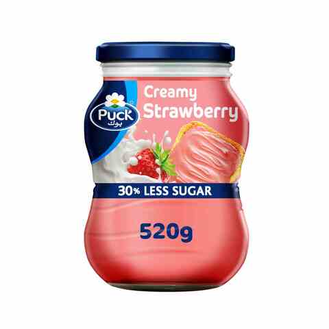 Puck Creamy Strawberry Spread 520g price in UAE | Carrefour UAE ...