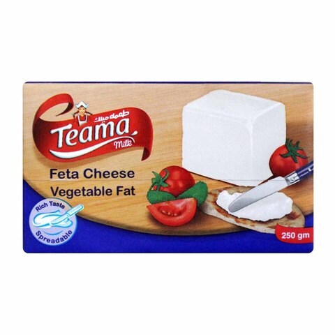 Buy Teama Milk Feta Cheese - 250 Gram Online - Shop Fresh Food on ...