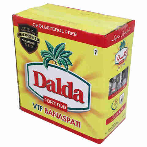 Dalda Fortified Vtf Banaspati Poly Bag 1 lt (Pack of 5)