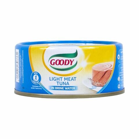 Goody Light Meat Tuna In Brine Water 160g price in UAE | Carrefour UAE ...