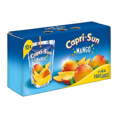 Capri Sun Mango Drink 200ml 10 Pieces price in Saudi Arabia | Carrefour ...