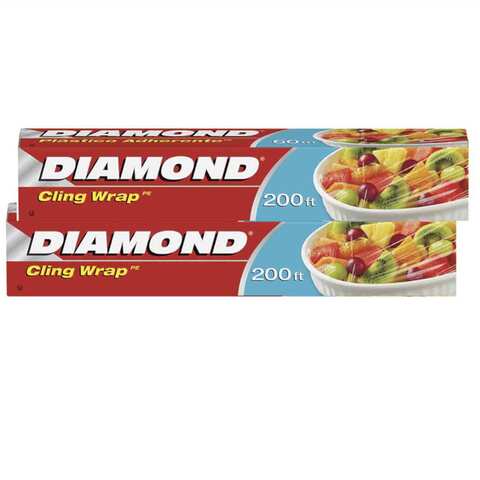 Diamond Clingwrap 200 ft x2 price in UAE | Carrefour UAE | supermarket ...
