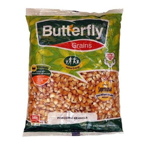Buy Butterfly Grains Popcorn Kernels 500g Online - Carrefour Kenya