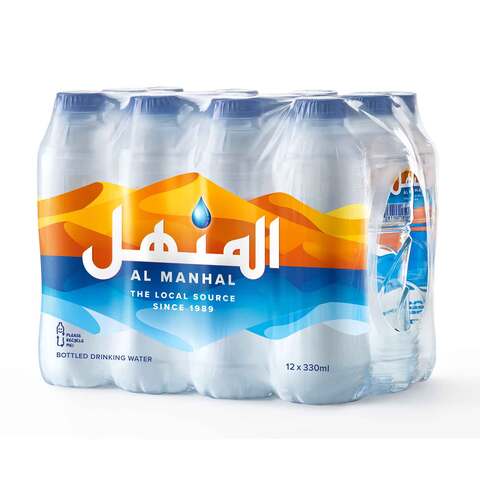 Almanhal Water 330ml 12 price in Saudi Arabia | Carrefour Saudi Arabia ...
