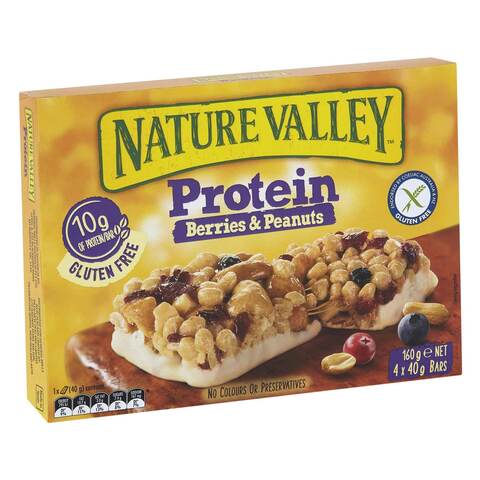 Nature Valley Berries And Nuts Protein Chewy Bar 40g x Pack of 4 price ...