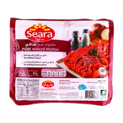 Seara pure minced mutton 350g price in Saudi Arabia | Carrefour Saudi ...