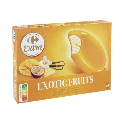 Carrefour Extra Exotic Fruits Ice Cream Sticks 312g price in UAE ...