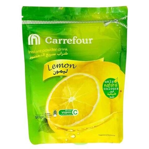 Carrefour Powder Drinks Lemon 500g price in UAE | Carrefour UAE ...