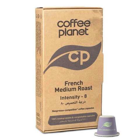 Coffee Planet French Medium Roast Coffee Capsules 5g Pack of 10 price ...