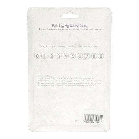 Push Easy Mini Number Cutter