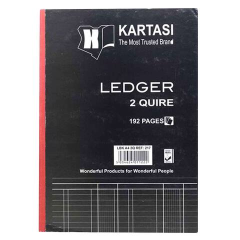 KARTASI LEDGER BOOK A4 SIZE 2QUIRE