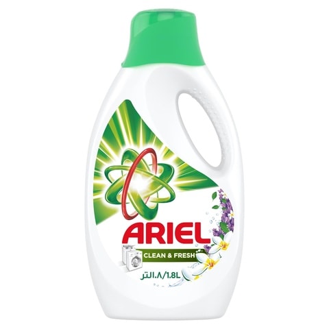 Ariel Automatic Power Clean And Fresh Laundry Detergent Gel White 1.8L ...