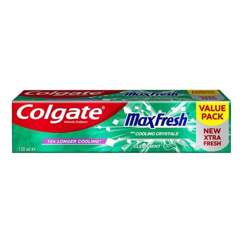 Colgate Max Fresh Clean Mint Toothpaste White 150ml price in UAE ...
