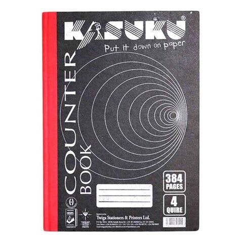 Buy KASUKU COUNTER BOOK 4 QUIRE A4 Online - Carrefour Kenya